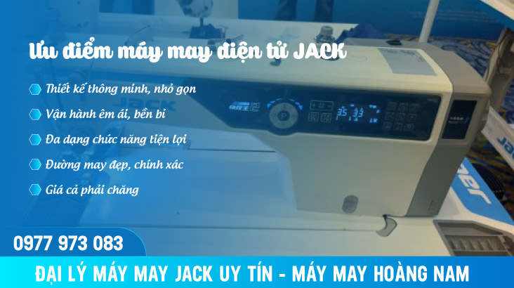 Máy May Điện Tử Jack Giá Bao Nhiêu ? - Máy may jack chính hãng